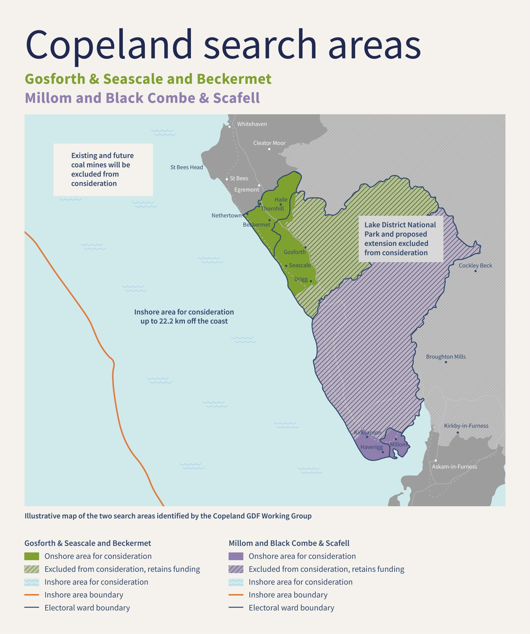 Copeland GDF Working Group proposes two Search Areas and Community ...