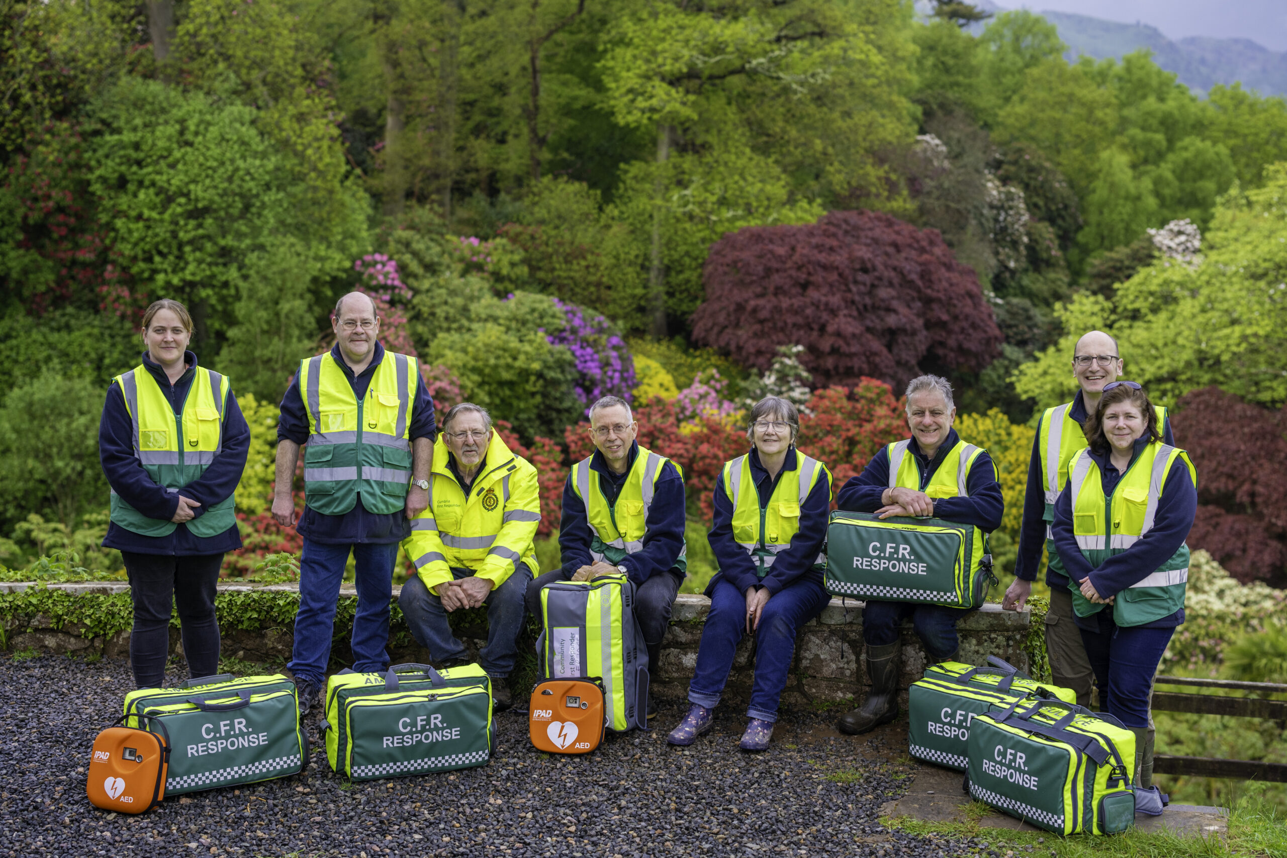 Volunteer First Responder group receives more than £17k for new kit ...