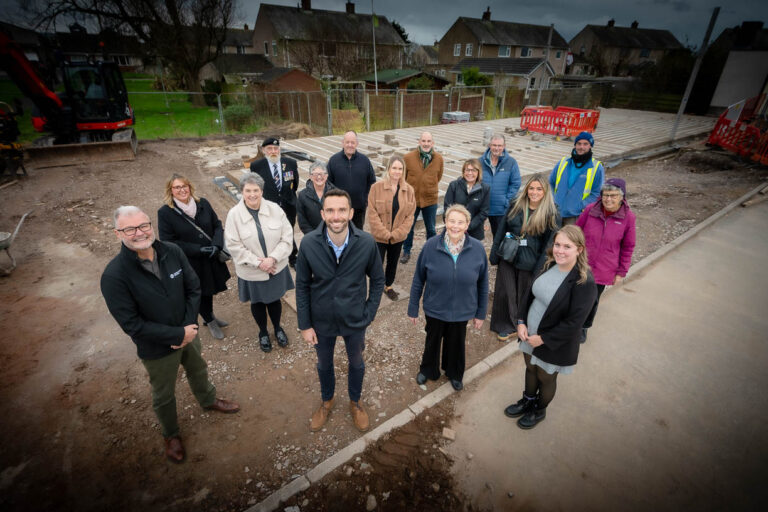Shackles Off breaks new ground as work under way on community centre ...